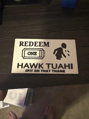 HAWK TUAH Redemption Card by MTNess MakerWorld: Download Free 3D Models