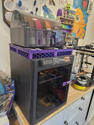 P1S LED Air Vent Glass Riser V2 by ENVY3D MakerWorld: Download Free 3D ...