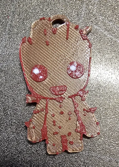 Groot keychain by Carlson - MakerWorld