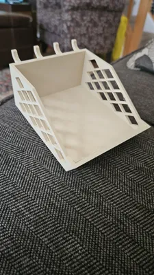 Pegboard Box - Windowed by mash007 MakerWorld: Download Free 3D Models