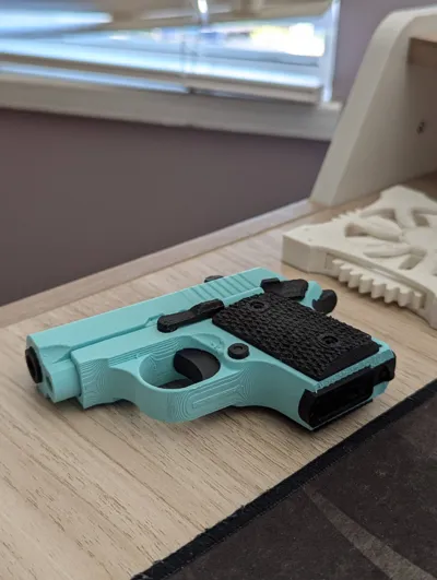 Mini M1911 Fidget Toy Remixed by El Jeffe MakerWorld: Download Free 3D ...