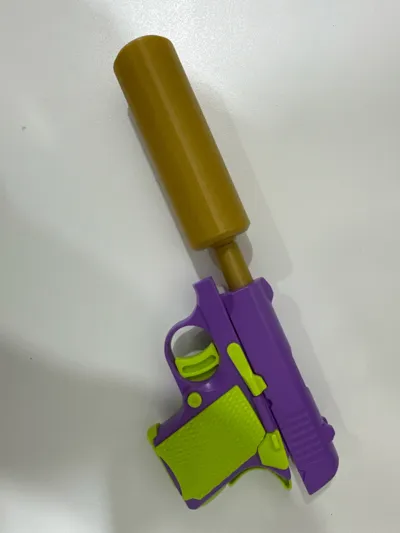 Mini M1911 Fidget Toy Remixed by El Jeffe MakerWorld: Download Free 3D ...