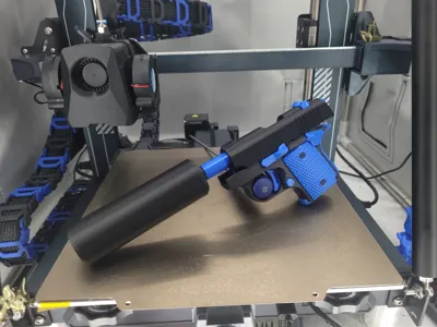 Mini M1911 Fidget Toy Remixed by El Jeffe MakerWorld: Download Free 3D ...