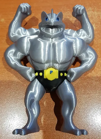 Machamp Multicolor by entroisdimensions_figurine MakerWorld: Download ...
