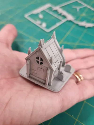 Spooky Mausoleum Kit Card by Nakozen - MakerWorld
