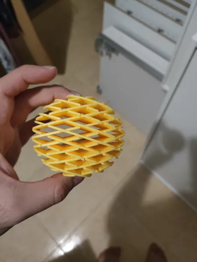 Fidget Ball (75mm dia) - Free 3D Print Model - MakerWorld