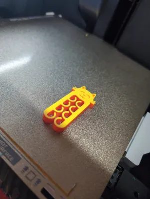 Bag Clip Cat by Qrafted Engineering MakerWorld: Download Free 3D Models