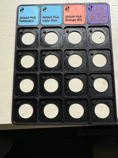 Customizable Bambu Style Filament Swatch Sample by OE3D MakerWorld ...