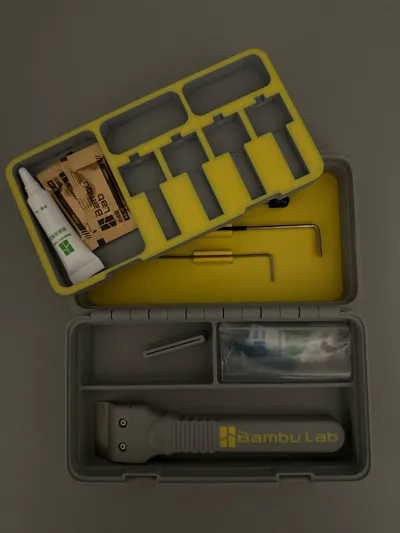 Bambu Accessory Box-A1/A1 mini-No Hardware Needed - Free 3D Print Model ...
