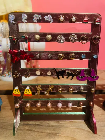 Earring stand by DQ MakerWorld: Download Free 3D Models