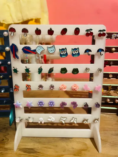 Earring stand by DQ MakerWorld: Download Free 3D Models