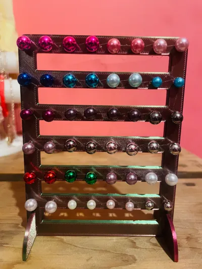 Earring stand by DQ MakerWorld: Download Free 3D Models