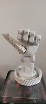 Poseable Robot Hand (Left Hand) (PLA) by Make-A-Print246 MakerWorld: Download Free 3D Models