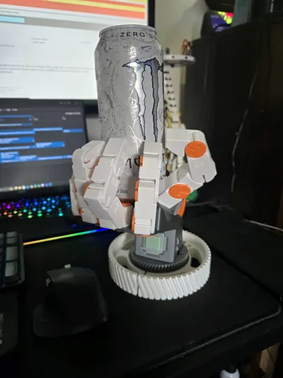 Poseable Robot Hand (Left Hand) (PLA) by Make-A-Print246 MakerWorld: Download Free 3D Models