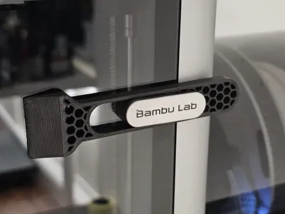 BAMBU LAB P1S / X1 / X1C DOOR HANDLE BED SCRAPER by BorgoTechSpace ...