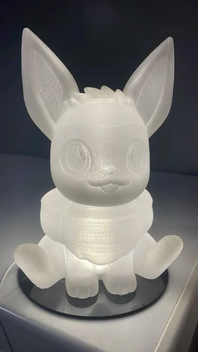 Pokemon-Chibi Eevee (NO SUPPORT) by SnapPrint3D_SuperCrazyPrints MakerWorld: Download Free 3D Models