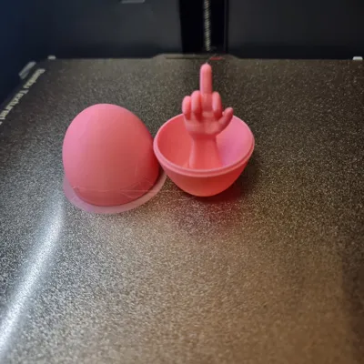 Middle Finger Easter Egg by TomoDesigns - MakerWorld