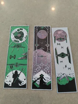 "Star Wars" - Bookmarks set by C3D - MakerWorld