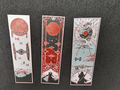 "Star Wars" - Bookmarks set by C3D - MakerWorld