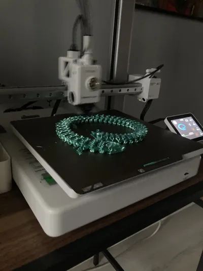 Articulated Shardscale Dragon (50cm) by hollowmaker MakerWorld: Download Free 3D Models