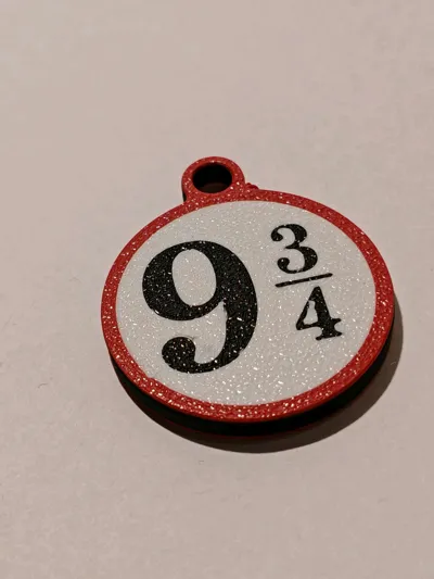 Harry Potter Platform Whistle Key ring - Free 3D Print Model - MakerWorld