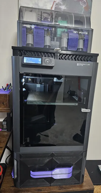 Bambu Printer Drawers by emazzarolMakerWorld: Download Free 3D Models