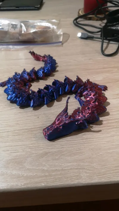 Articulated Dragon by Vixvvo3D MakerWorld: Download Free 3D Models