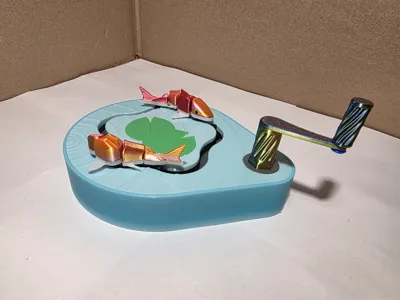 Koi Fish Automaton by JKHE MakerWorld: Download Free 3D Models