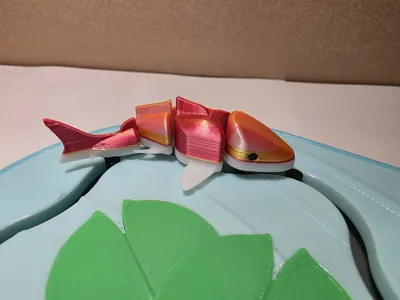 Koi Fish Automaton by JKHE MakerWorld: Download Free 3D Models