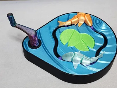Koi Fish Automaton by JKHE MakerWorld: Download Free 3D Models