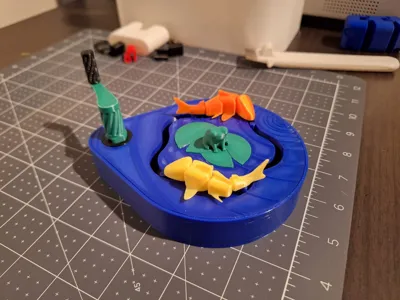 Koi Fish Automaton by JKHE MakerWorld: Download Free 3D Models