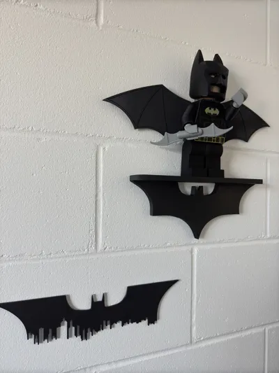 BATMAN SHELF by pyc3d MakerWorld: Download Free 3D Models