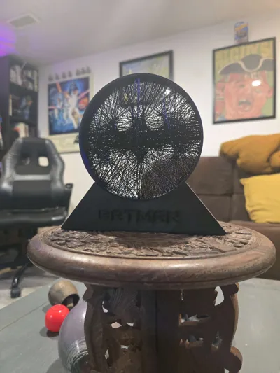 BATMAN STRING-ART / DC UNIVERSE / COMICS (V1) - Free 3D Print Model ...