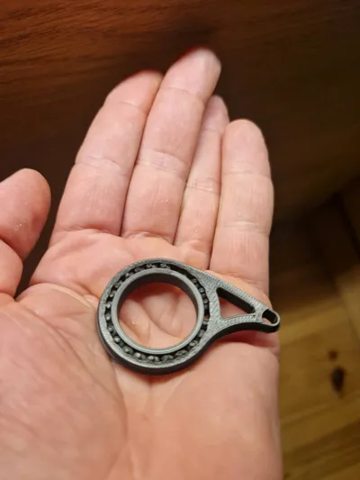 spinning key chain - Free 3D Print Model - MakerWorld