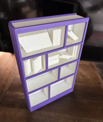 Mini Brand Bookshelf - Free 3D Print Model - MakerWorld