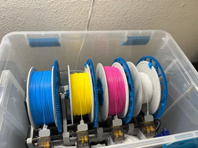 Python AMS - Ultimate Bambu Lab AMS by humebeam MakerWorld: Download ...