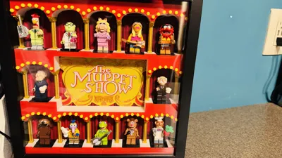 Muppet Brick Minifig Display by Stu Fisher - MakerWorld