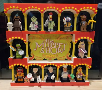 Muppet Brick Minifig Display - Free 3D Print Model - MakerWorld
