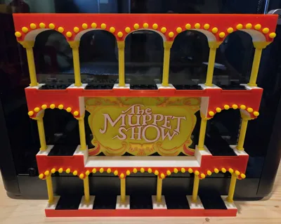Muppet Brick Minifig Display - Free 3D Print Model - MakerWorld