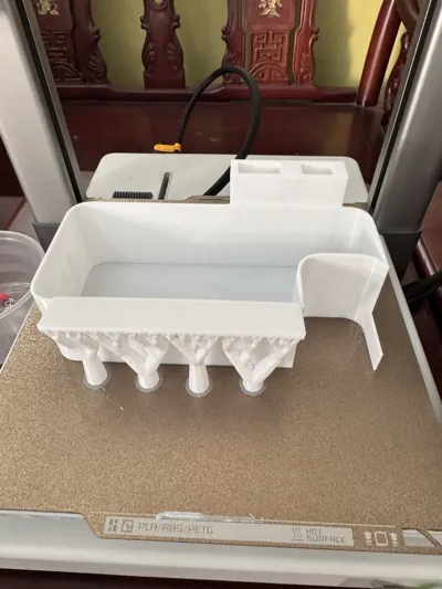 BAMBU LAB A1 POOP BIN WITH TOOL STORAGE by 巴巴嘎嘎 MakerWorld: Download ...
