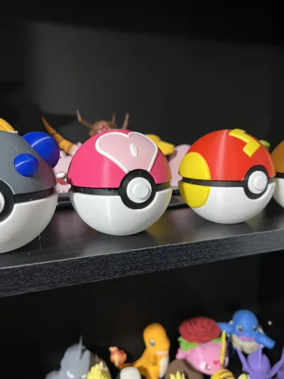Love Ball - Pokemon Pokeball Collection by N3D - MakerWorld