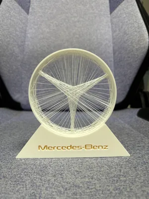 MERCEDES STRING-ART / DECORATION / MERCEDES-BENZ by Sektor 7 Studios ...