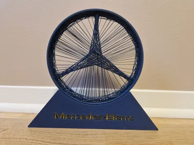 MERCEDES STRING-ART / DECORATION / MERCEDES-BENZ by Sektor 7 Studios ...
