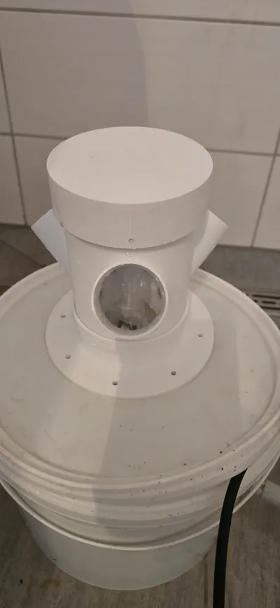 Modular Hydroponic Tower Garden Remixed by Chef3DPrints MakerWorld ...