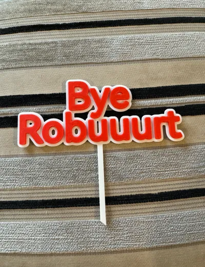 Cake Topper Generator by CCC MakerWorld: Download Free 3D Models