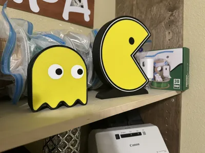 Pac-Man's Ghost Piggy Banks by Tommy Gun MakerWorld: Download Free 3D ...