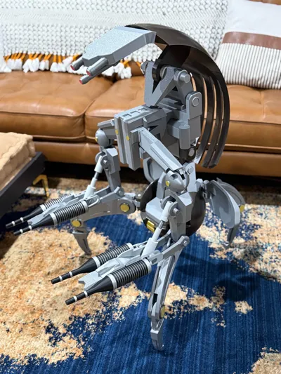 Droideka FULLY Articulating, Star Wars Scalable by skulbeth MakerWorld ...