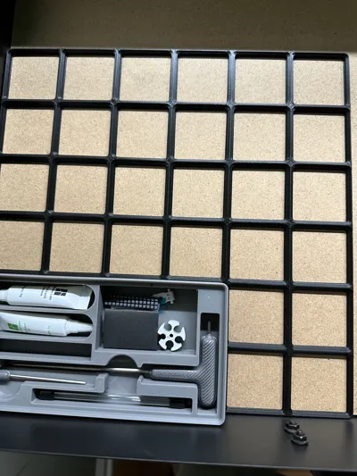 6X6 Gridfinity base plate, A1, X1. P1 profile by Throttle X design ...