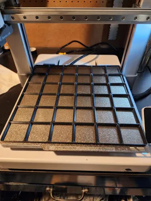 6X6 Gridfinity base plate, A1, X1. P1 profile by Throttle X design ...