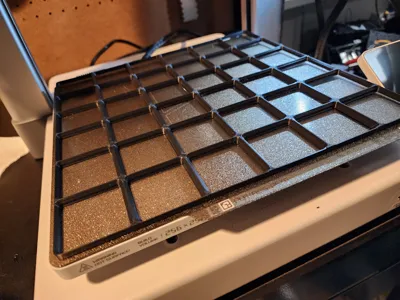 6X6 Gridfinity base plate, A1, X1. P1 profile by Throttle X design ...